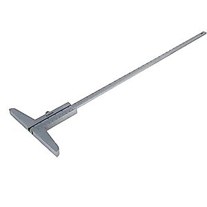 Utoolmart 0-300mm Depth Vernier Caliper Micrometer Gauge Measuring Tool 0.02mm Resolution 1 Pcs