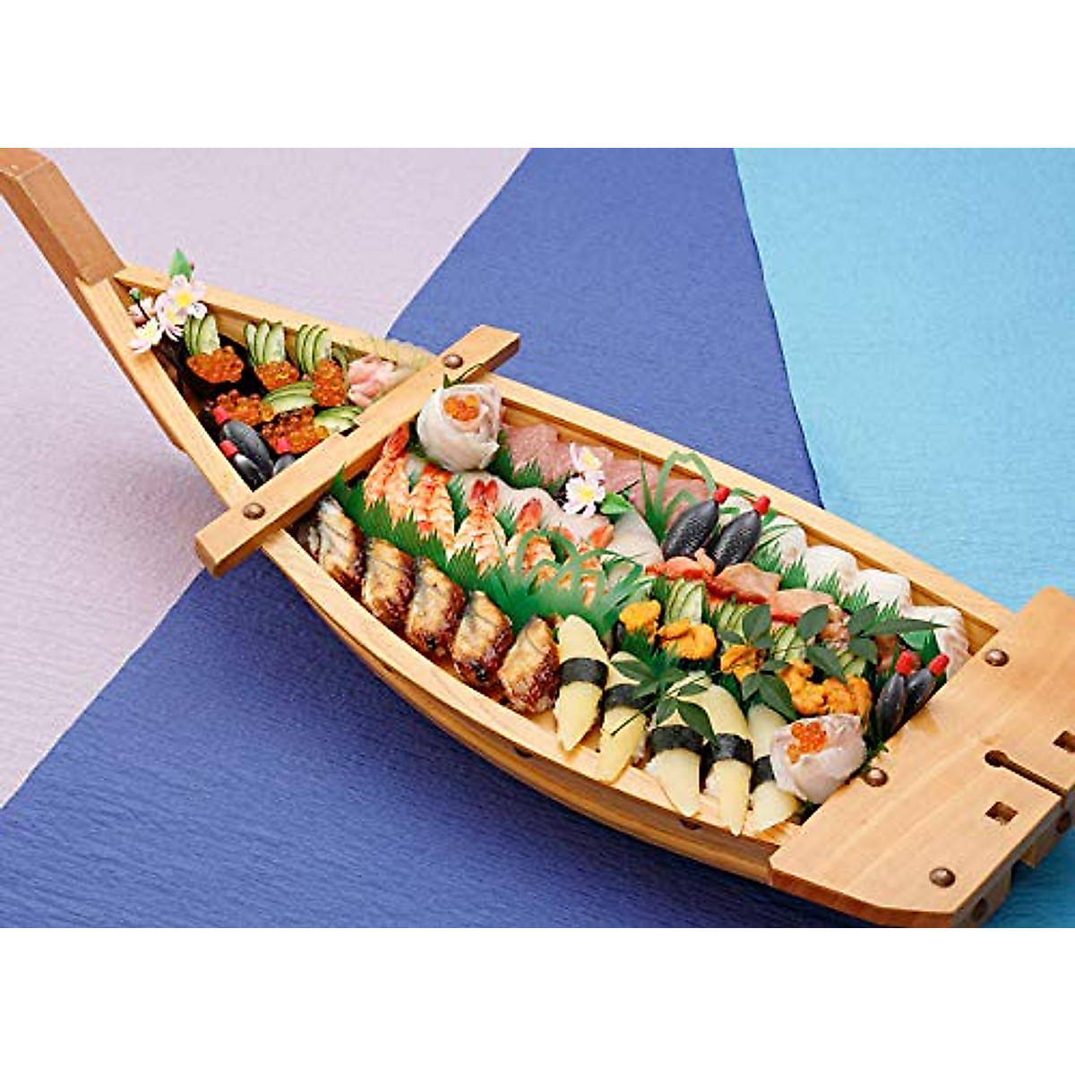 JapanBargain 2052, 200pcs Sushi Grass Baran Garnish Sashimi Divider Bento Box Food Divider Decoration Sushi Baran, Made in Japan