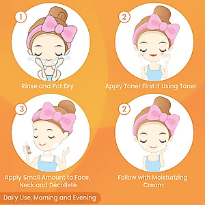 EGF Serum for Face - Featuring Skin Growth Factor EGF for Moisturizing - For Face, Neck, and Chest - 1 fl oz