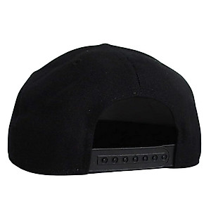 AMERICAN NEEDLE Archive 400 Series New York Black Yankees Negro League Vintage Baseball Snapback Hat (21006A-NBY-BLK)