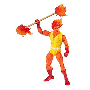 Hasbro Marvel Legends Series Retro Fantastic Four Firelord 6-inch Action Figure Toy, Includes 3 Accessories (F3444)