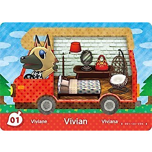 Vivian - 1 - Nintendo Animal Crossing Welcome amiibo series card