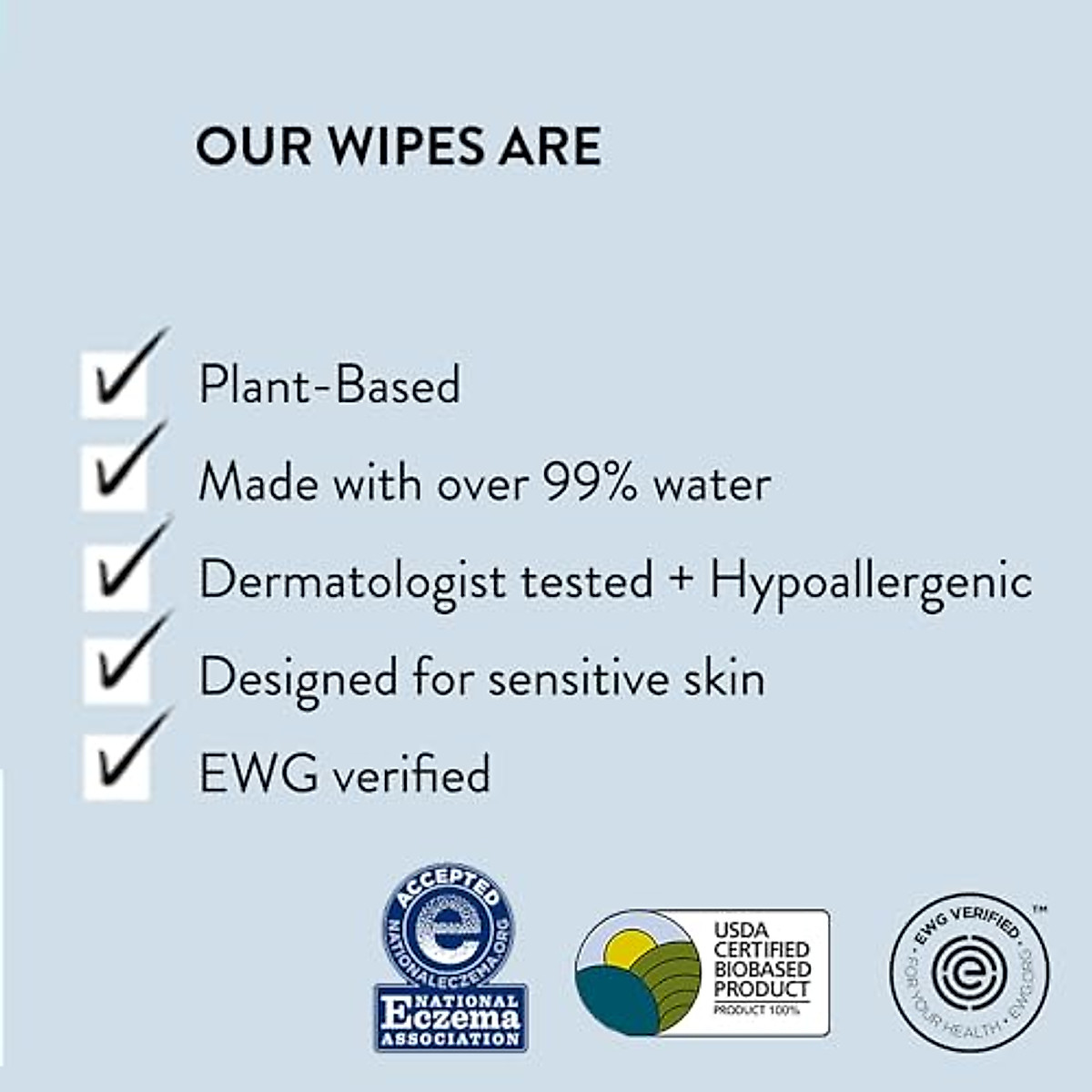 The Honest Company Clean Conscious Unscented Wipes | Over 99% Water, Plant-Based, Baby Wipes | Hypoallergenic for Sensitive Skin, EWG Verified | Classic, 648 Count