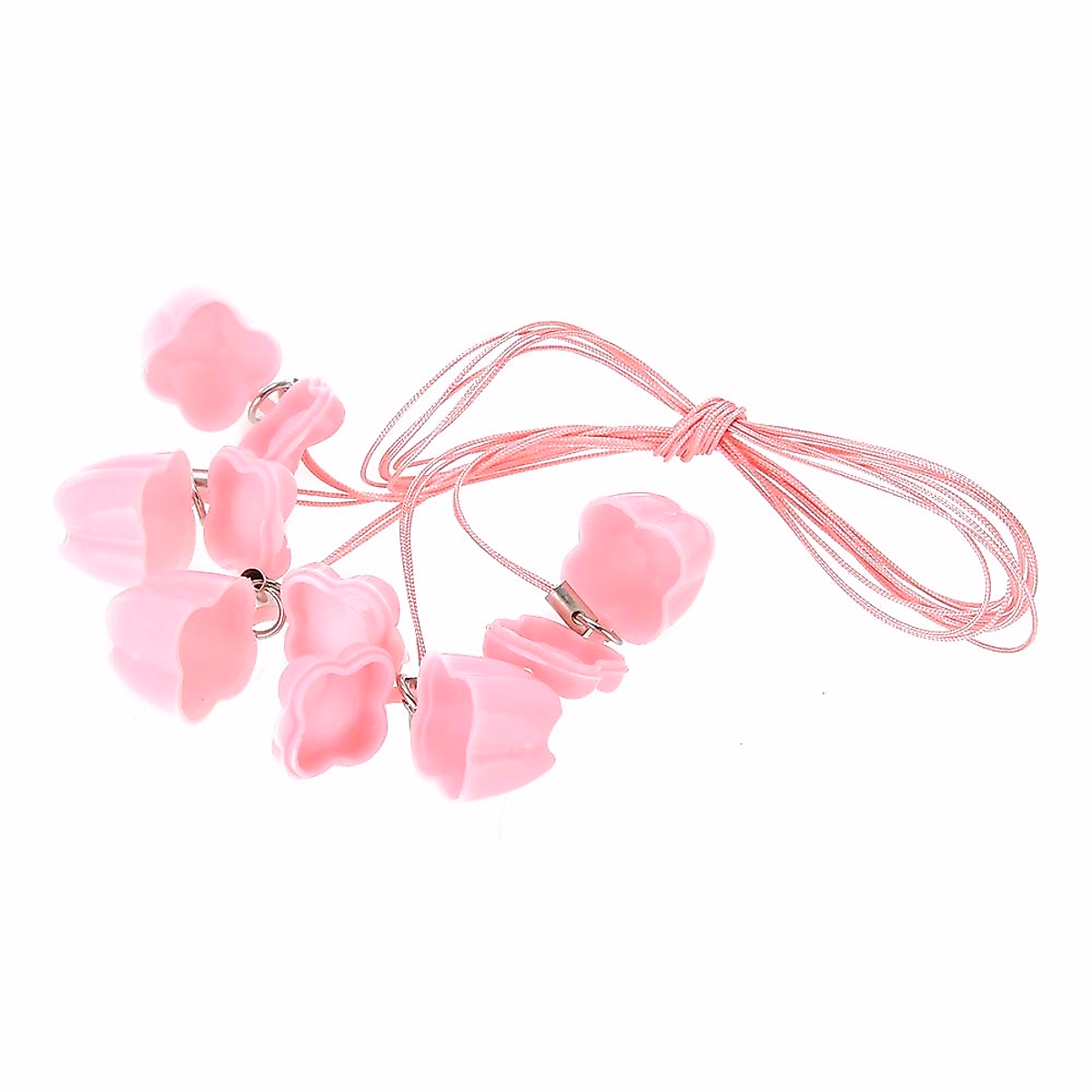 ANGGREK Milk Tooth Saver Necklaces, 5pcs Plastic Baby Milk Tooth Storage Box with Rope Tooth Saver Necklaces()