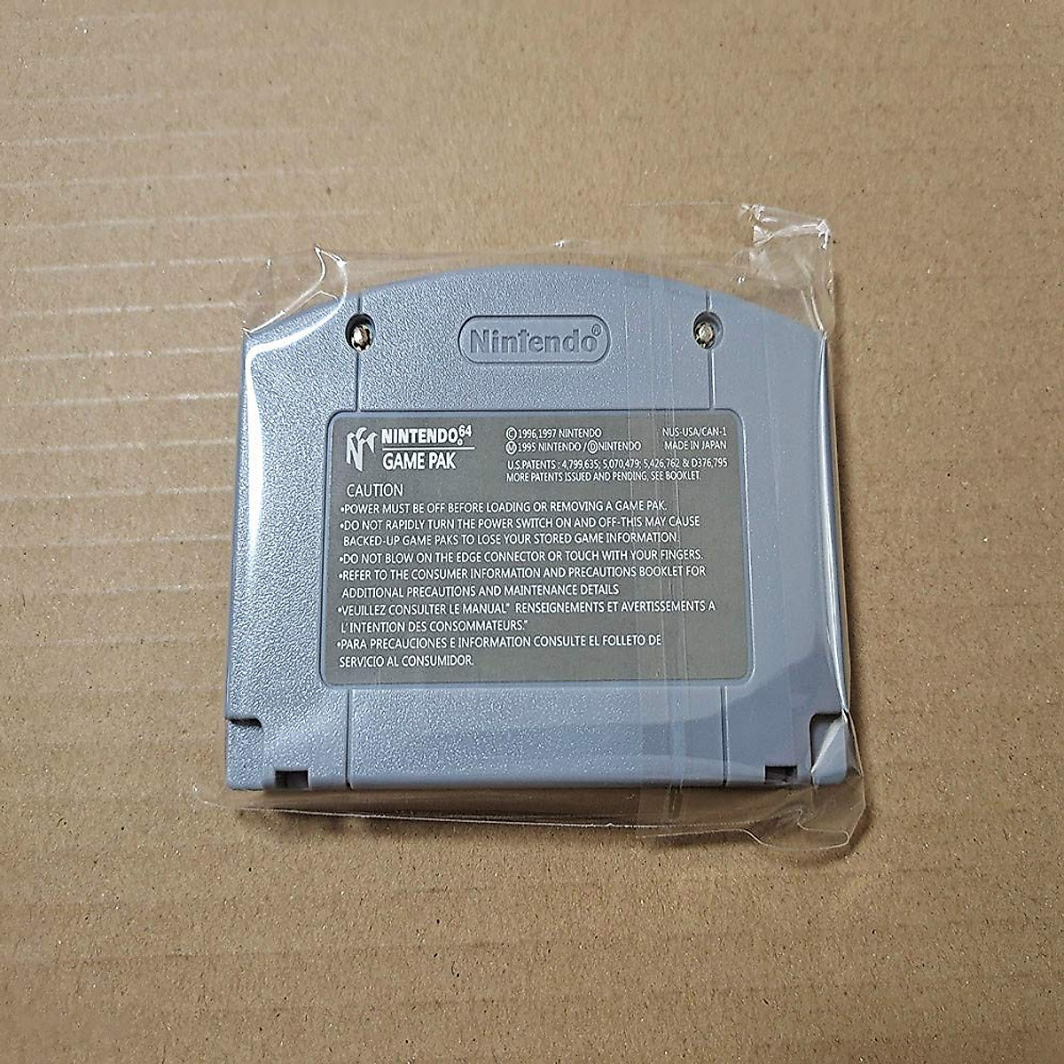 Indiana Jones and the Infernal Machine Game Card For Nintendo 64 N64 US Version