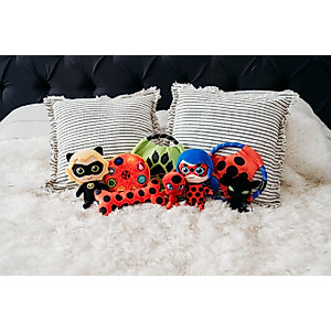 ZippyPaws Miraculous Kwamis Plush Toy Duo for Dogs, Stuffed Chew Toy with Squeaker, 2-Pack