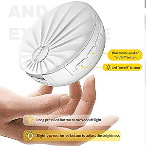 COTCLO Mirror with Light Makeup Mirror with Led Light for Makeup Led Makeup Mirror Light Storage Box/a