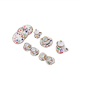 Birostiana 30pcs Miniature Dollhouse Accessories 1:12 Miniatures Food Jar Fruit Slices Candy Snack Glass Bottle Mini DIY Decor Ornament for Miniature Dollhouse Kitchen Party Kit