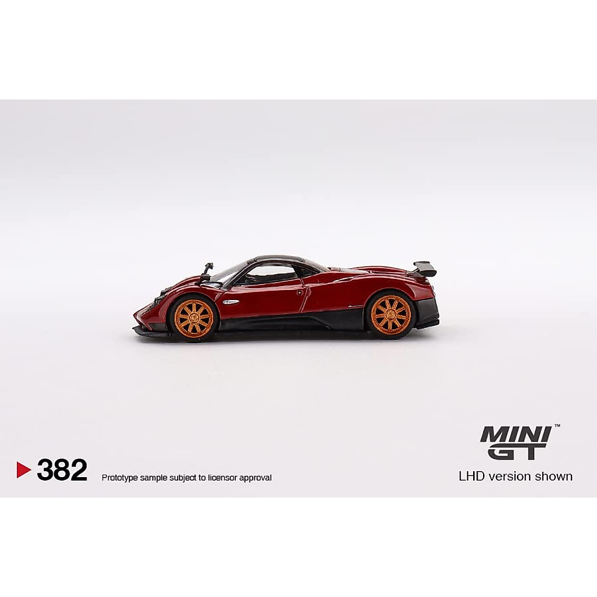 Pagani Zonda F Rosso Dubai 1/64 Diecast Model Car by True Scale Miniatures MGT00382