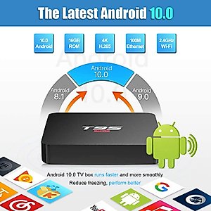 BL Android TV Box T95 Super Android 10.0 TV Box with Air Mouse Remote ControlVoice Remote
