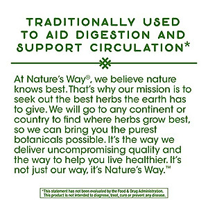 Nature's Way Cayenne 40,000 SHU Potency, 180 Vegetarian Capsules,Cayenne pepper (fruit), Plant-Derived Capsule (Hypromellose)