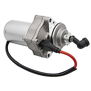 3 Bolt Starter Compatible for 125cc 110cc 100cc 90 cc 70cc 50cc Tao Tao ATV Dirt Bike Go Karts Four Wheeler Pit Bike 3 Bolt Starter Motor with Line