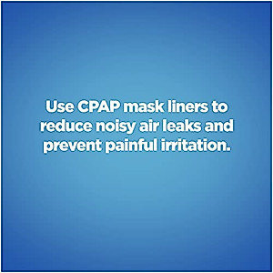 resplabs CPAP Mask Liners - Full Face CPAP Masks sleepliners, Universal - 4 Pack