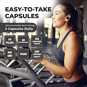 Pomona Wellness Magnesium Supplement, Extra Strength 500mg, Supports Healthy Bones, Sleep And Calm, Muscles & Teeth, Boosts Energy & Relaxation, Non-GMO, Vegan, 60 Capsules