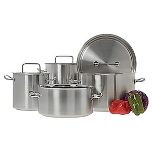 Vollrath 47721 Stock Pot - 12 Qt. Intrigue Stainless Steel