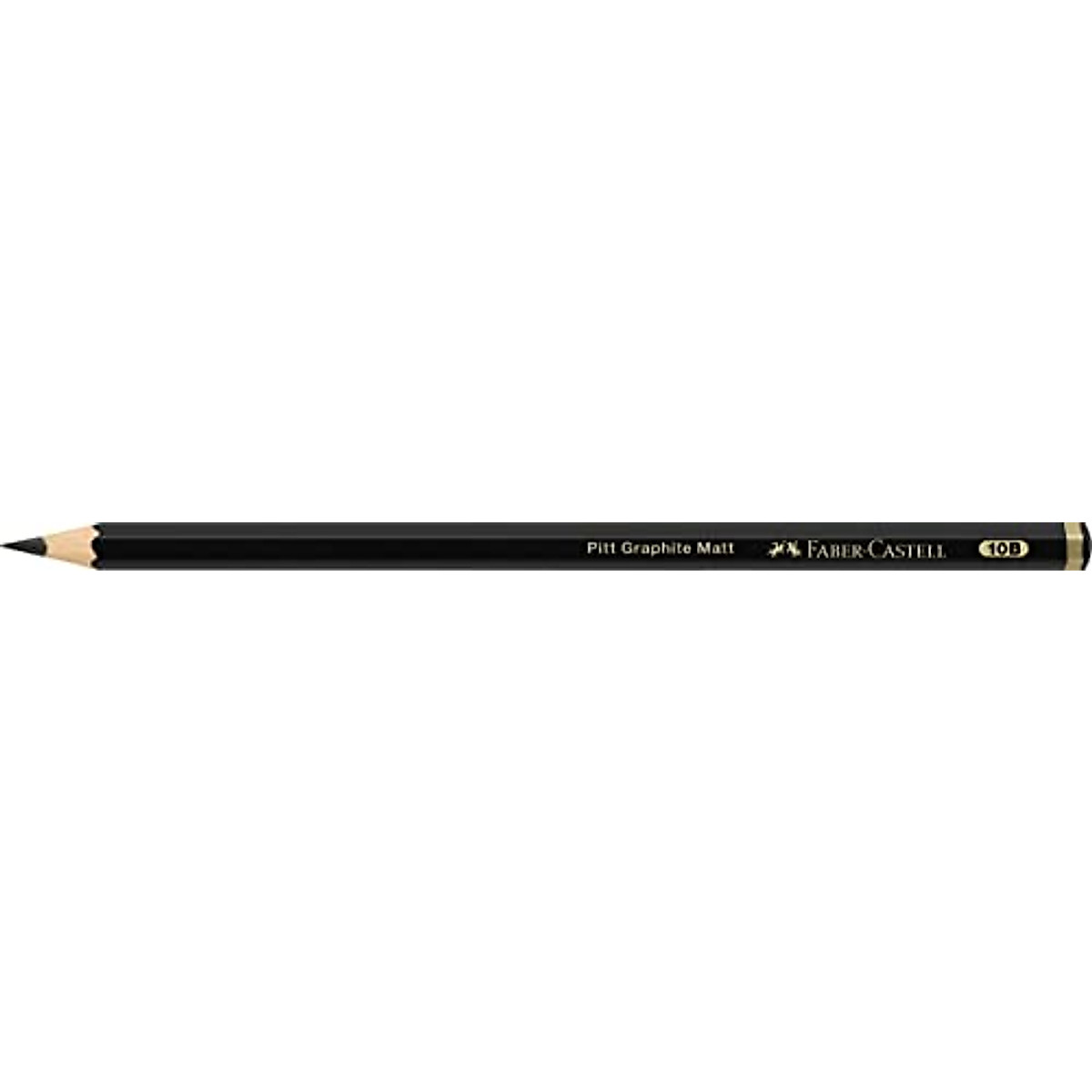 Faber-Castell Art & Graphic Pitt Graphite Matt Pencil, Matt Graphite, 10B, For Art, Craft, Drawing, Sketching, Home, School, University, Colouring