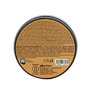 Davines Pasta & Love Men's Strong Hold Styling Clay, Matte Effect Styling With Definition And Lasting Hold, 50 ml