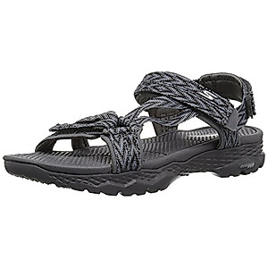 Skechers Performance Women's Go Walk Outdoors-Runyon Sport Sandal, charcoal, 7 M US