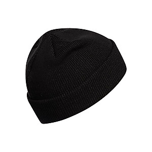 adidas Originals Unisex Sunday Cuff Beanie, Black 2, One Size