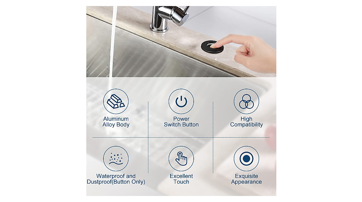 Air Switch Kit for Garbage Disposal | Safe & Easy Use