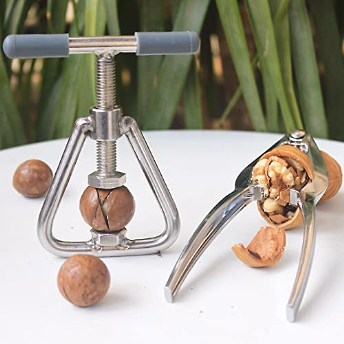 Heavy Duty Walnut Plier Opener Tool - Nut Cracker for Macadamia Nuts, Pecans and More