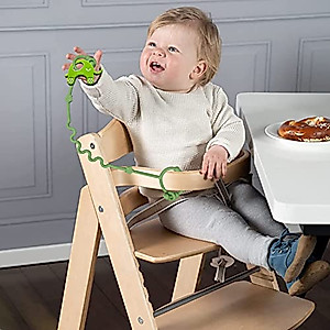 Toy Straps for Baby,RTMOK 4pcs Silicone Setpacifier Clip,Applies to Car Seat Toy,Teether Toy,High Chair,Stroller Accessories,Baby Toy Clips,Cribs,Rocking Chair,Silicone Pacifier Clip