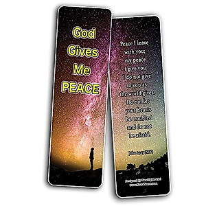 Stand Strong in Uncertain Times Bible Bookmarks (60-Pack) - Perfect Giftaway for Sunday School and Ministries