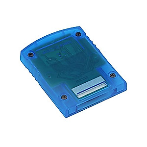 Mcbazel 512MB (8192 Blocks) Memory Card for Gamecube and Wii Console - Blue