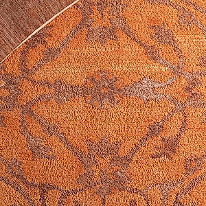 SAFAVIEH Anatolia Collection Area Rug - 5' x 8', Rust, Handmade, Ideal for The Living Room, Bedroom, Dining Room (AN401P-5)