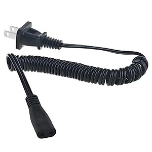 Jantoy Power Cord Compatible with Remington Shaver ES1000 DF5 DF10 DF30 DF40 DA57 Cable