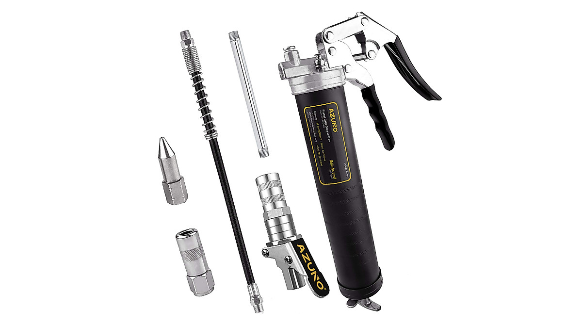 AZUNO Heavy Duty Grease Gun – 6500 PSI Power