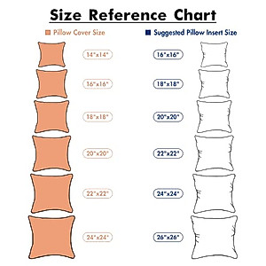 MIULEE 22x22 Outdoor Pillow Insert, Outdoor Pillows Water-Resistant Throw Pillow Inserts Hypoallergenic Premium Pillow Stuffer Sham Square for Patio Furniture Cushion Porch Swing Couch Sofa