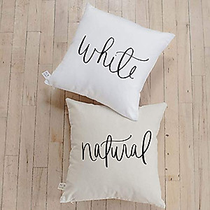 Personalized Throw Pillow - Initial & Established Year, Handmade in the USA, calligraphy, home decor, wedding gift, engagement present, housewarming gift, cushion cover, throw pillow