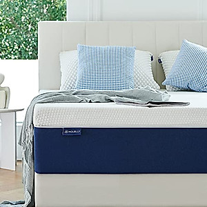 King Mattress, Molblly 12 inch Gel Memory Foam Mattress with CertiPUR-US Bed Mattress in a Box for Sleep Cooler & Pressure Relief, King Size