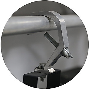 WecanLight Truss Clamp C Clamps O Clamps Hook Safety Rope Hanging Device, Use For Moving Head Beam,Led Par Light Stage Lighting Accessories (40-60mm 30kg) DG-005 40mm-60mm 30kg