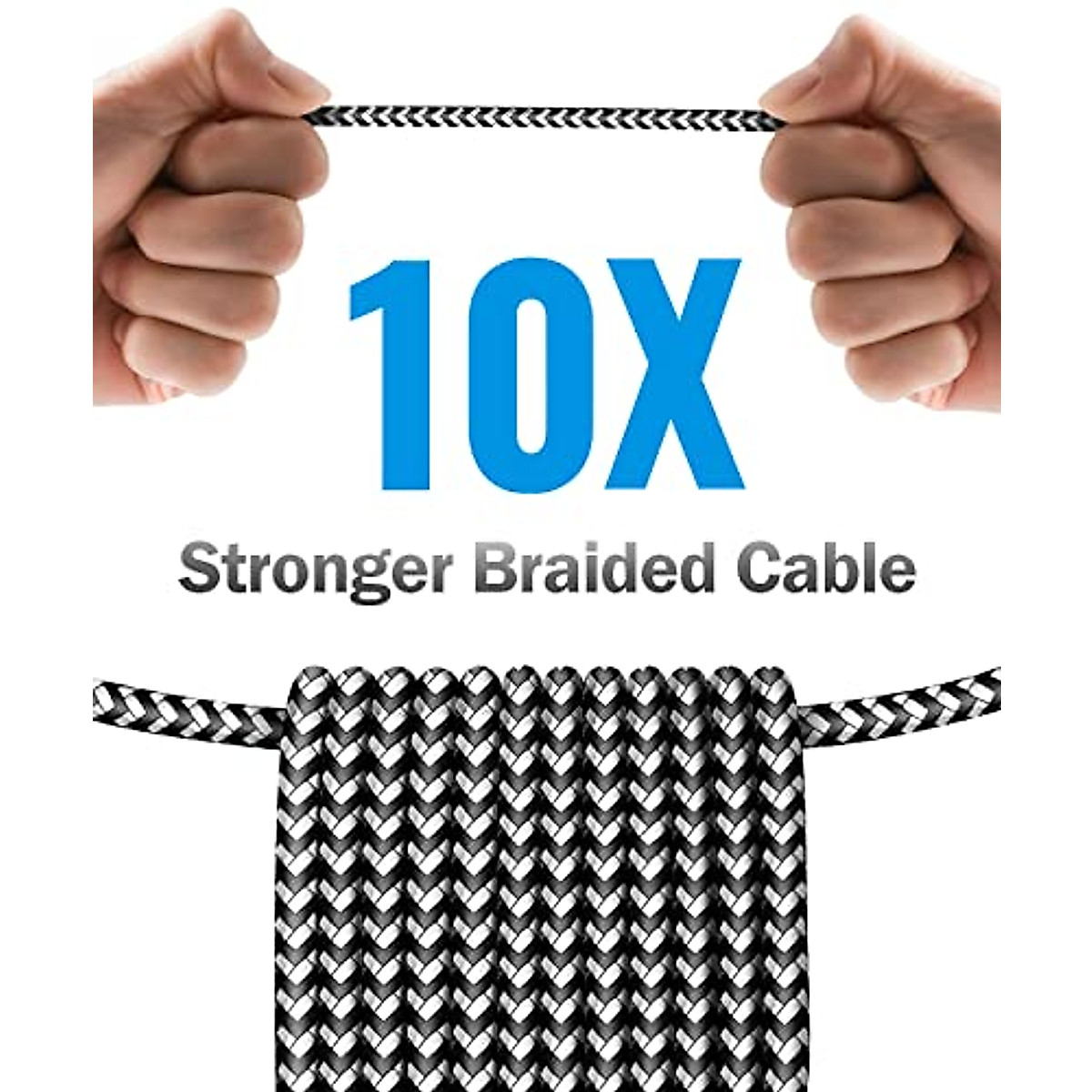 HNDJTY USB Extension Cable 3.3FT,USB Extender,USB 3.0 Extension Cable, Male to Female Cord High Data Transfer Compatible with Webcam,USB Keyboard,Flash Drive,Hard Drive,Printer, Oculus VR, Xbox