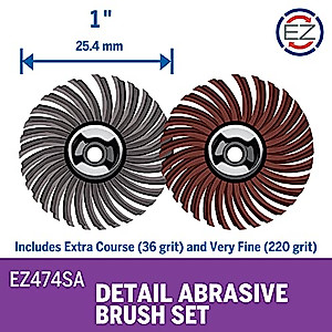 Dremel EZ474SA Fine and Coarse Detail Abrasive Brush