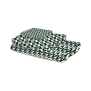 Comforance St. Patrick Bath Towels Set for Bathroom, Soft Absorbent Durable Quick Dry Towel Set of 3 Multifuntion, 1 Bath Towel+1 Hand Towel +1 Washclothe, Lucky Shamrock with Green Plaid Check