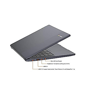 Lenovo Ideapad 3 Chromebook Business Laptop, 14" HD Anti-Glare Display, MediaTek MT8183, Chrome OS, 4GB RAM, 64GB eMMC, ARM Mali-G72 MP3, Type-C, Long Battery Life, Abyss Blue, 32GB PC Mall USB Card