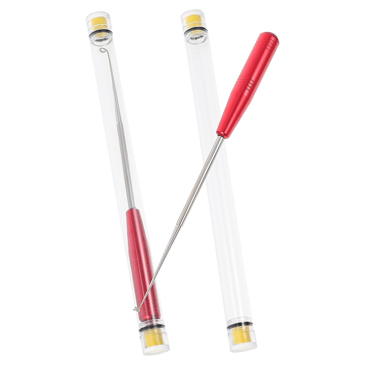 2pcs Decoupler Hook Remove Fishing Tool Fish Hook Unhooking Device Fish Hook Disconnect Device Fishing Disgorger Tool Fishing Hooks Extractor Stainless Steel Fishhook Remover