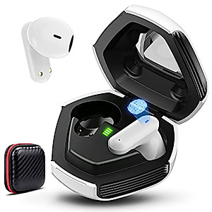 Bluetooth Headphones Wireless Earbuds for iPhone 14 Pro Max Samsung Z Fold 4 Flip 3, in Ear Noise Cancelling Bass Mic Sport Headset for iPad 10 Pro Galaxy S23 S22 S21 Pixel 7 Pro Oneplus 11 10 Pro 9