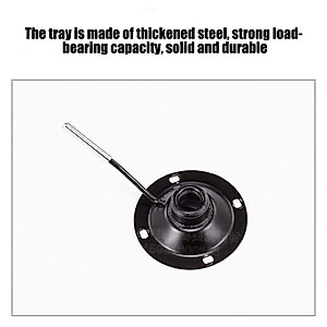 Hydraulic Saddle Stool with Wheels，Industrial Stool with Gold Frame Yellow PU Synthetic Leather Seat，Adjustable Height 40-66 cm，Supported Weight 160 Kg，Mechanic Stoolfor Hairdressing Manicure Tattoo