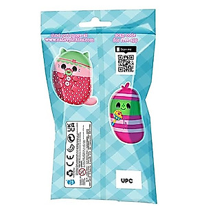 Kittens vs Gherkins - Mystery Bag - Contains 1 Pair of 3" Bean Filled Plushies! Collect These as Stocking Stuffers, Fidget Toys or Sensory Toys. Great for Kids, Boys, & Girls - Collect Them All!