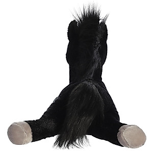 Aurora® Adorable Flopsie™ Blackjack™ Stuffed Animal - Playful Ease - Timeless Companions - Black 12 Inches