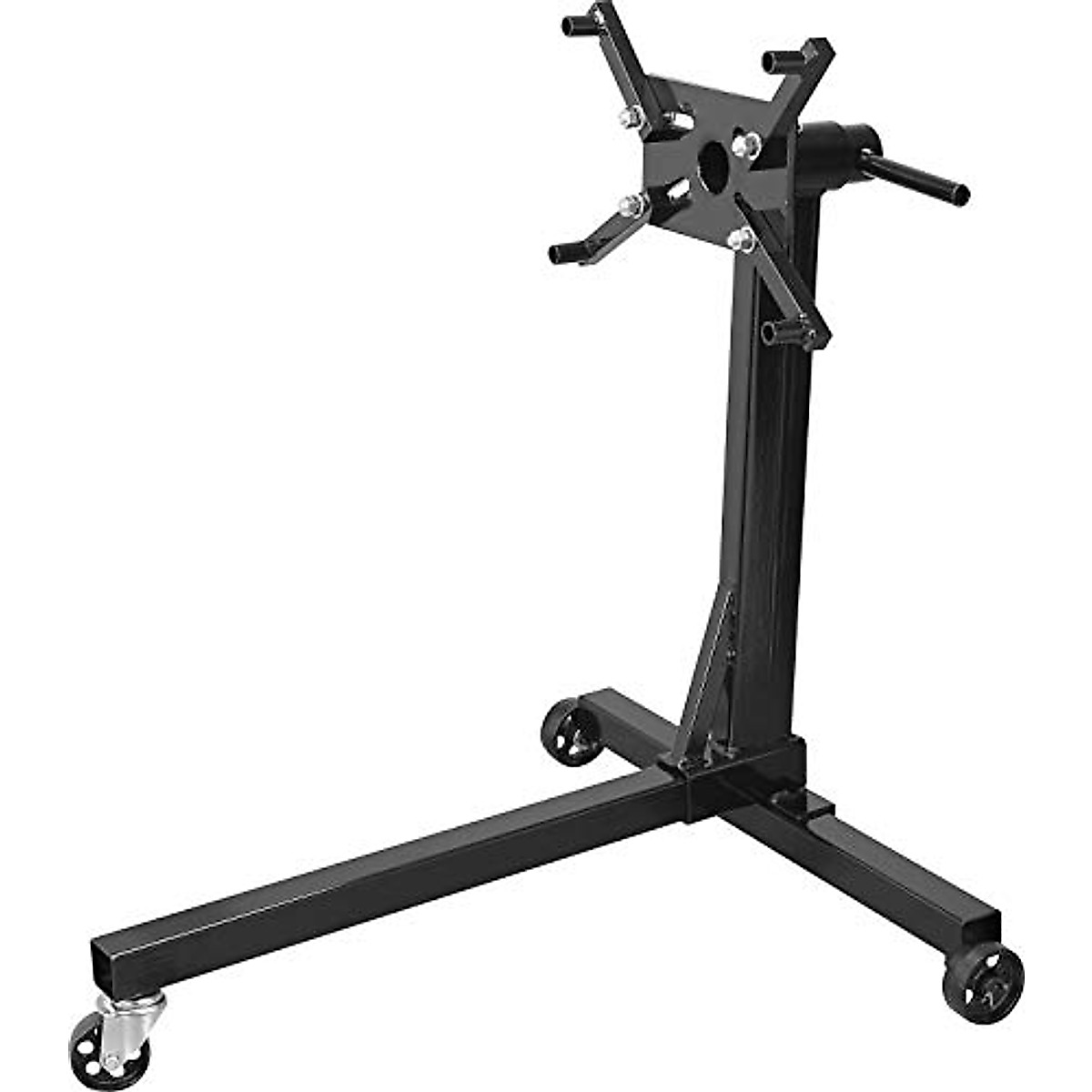 Torin AT23401B Steel Rotating Engine Stand with 360 Degree Rotating Head: 3/8 Ton (750 lb) Capacity, Black