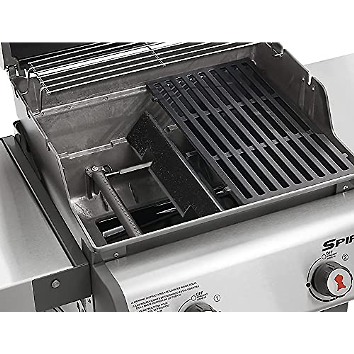 Grill Parts for Weber Spirit II 300 SER (w/Up Front Control), Model YRS 2017 &Newer, for Weber Spirit 2 Parts, for Weber 7636 67046 Flavorizer Bars, 69787 68950 67025 Burner Tube&67060 Heat Deflector