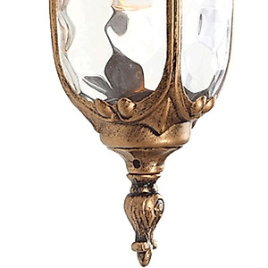 European Outdoor Wall Light,Waterproof Light Fixtures Wall Mount Porch Lights, Bronze Exterior Wall Lantern Waterproof Wall Mount for House, for Garage Yard Front Door Garden Home Lighting Fixtures