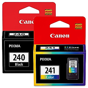Canon Pixma PG-240 Black & CL-241 Color Ink Cartridges
