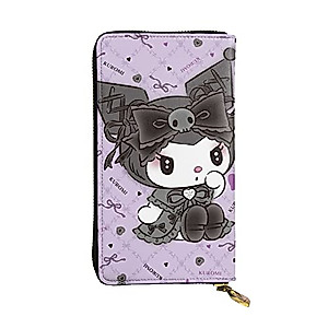 JunnLend Men'S Credit Card Wallet Long Wallet Leather Zipper Wallet, Women'S Multifunctional Wallet, One Size