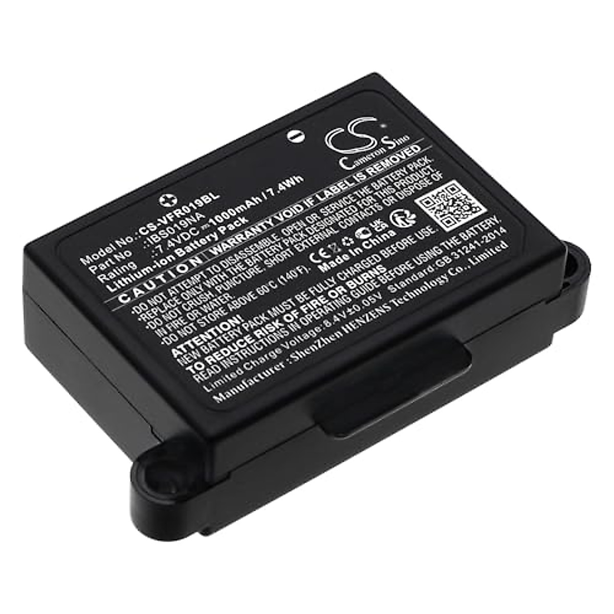 VI VINTRONS Battery for VeriFone IBS019NA IBS019NA